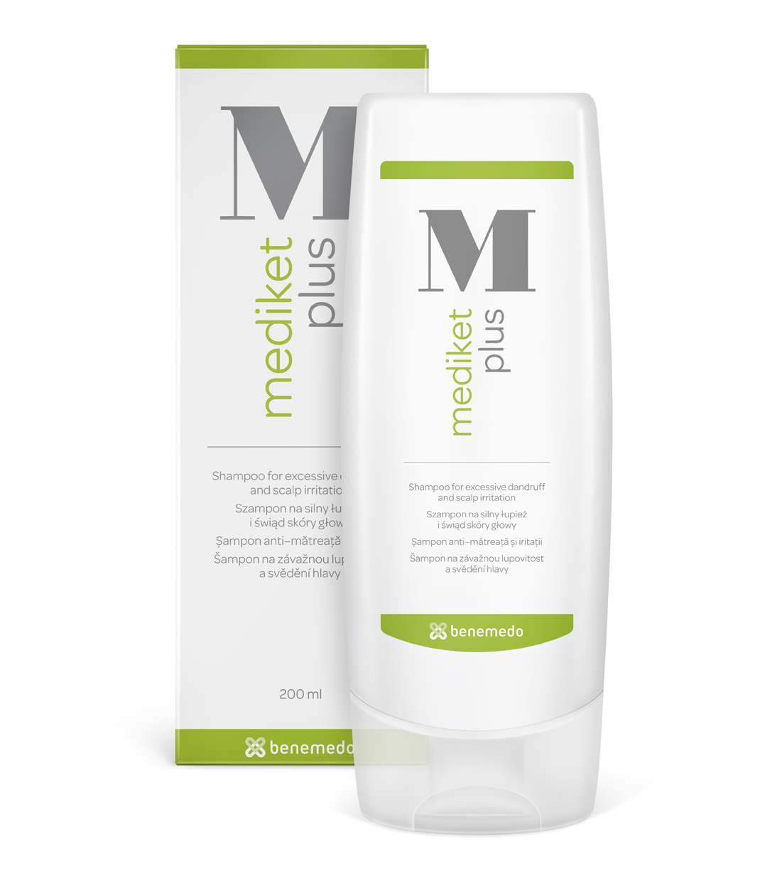 Mediket Plus Shampoo 100ml Serious dandruff scalp itching BENEMETO ...